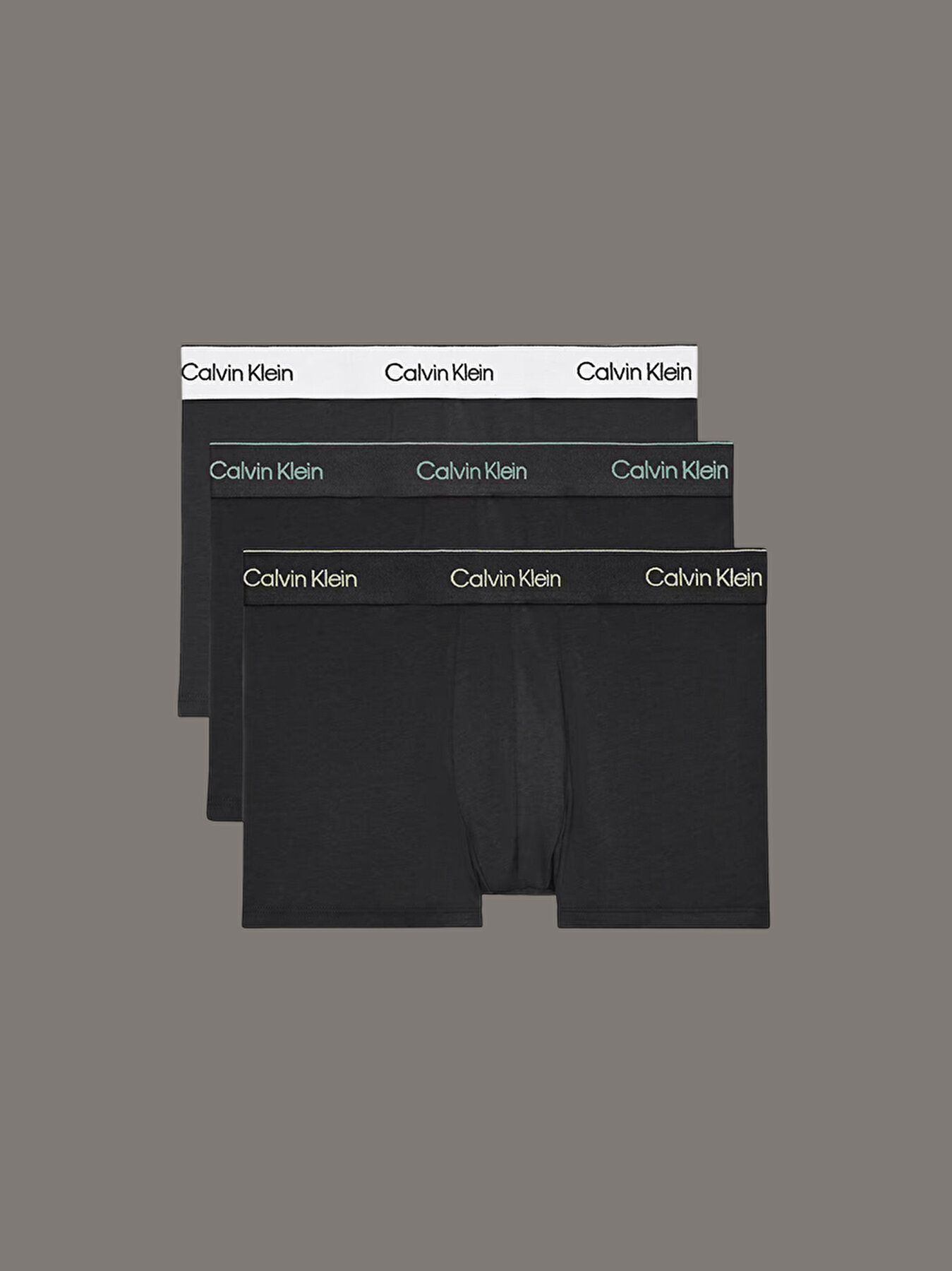 Erkek 3'Lü Paket Trunk Boxer Seti Siyah LV00NB4392VR9 | Calvin Klein