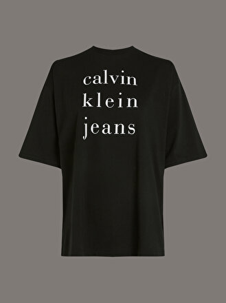 Kadın CKJ Logo T-shirt Siyah LV047B827GUB1 | Calvin Klein