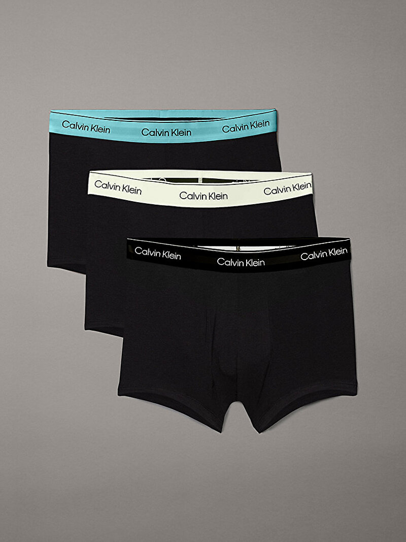Erkek 3'lü Paket Trunk Boxer Seti Siyah LV00NB4392VRB | Calvin Klein